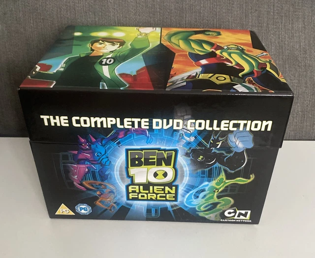 BEN 10 ALIEN Force - Complete Cartoon Network Collection 9 Disc Box Set ...