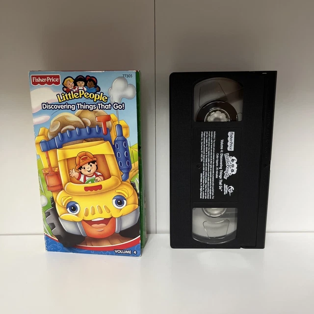 LITTLE PEOPLE DISCOVERING Things That Go! VHS Good Condition VHS Fisher ...