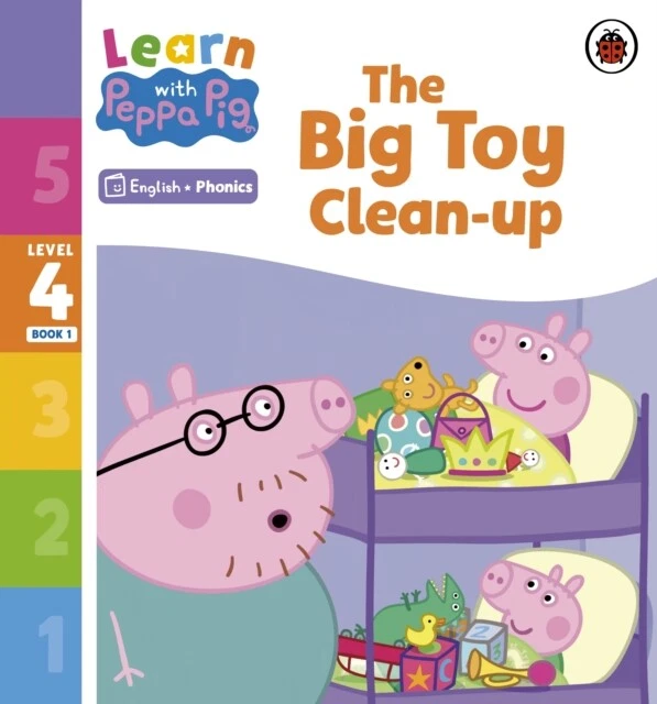 PEPPA PIG - Learn with Peppa Phonics Level 4 Book 1 - The Big Toy Clea ...