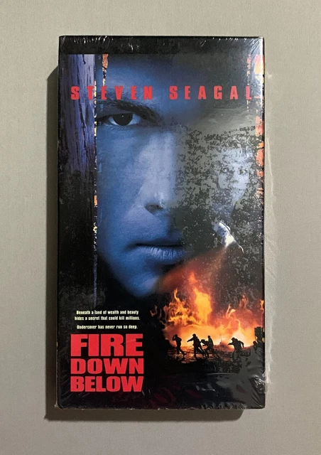 FIRE DOWN BELOW (VHS, 1997) - Sealed Case, Collectible/Display Quality ...
