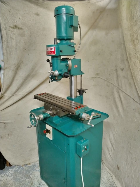 SENIOR E TYPE MIlling machine with S Type Head £1,485.00 - PicClick UK