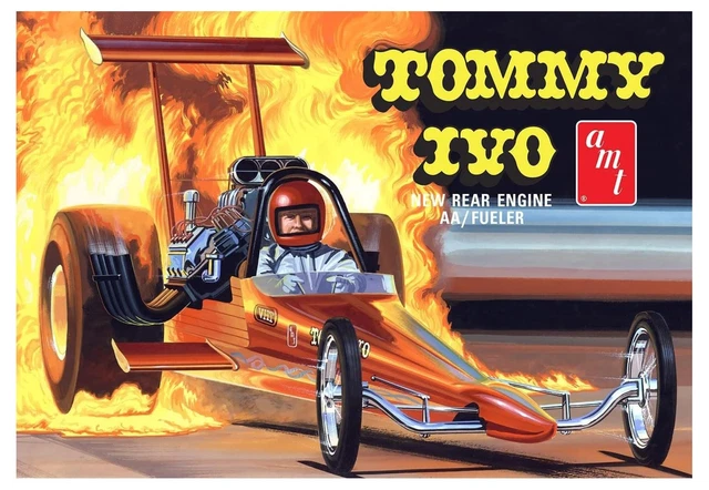 AMT TOMMY IVO Rear Engine Dragster 1:25 Scale Model Kit (US IMPORT) EUR ...