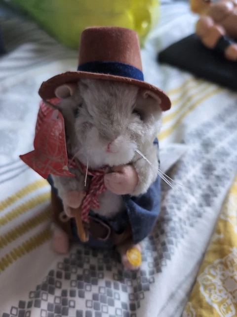 GEMMY DRESSED MOUSE Plush Ornament – With Tags £9.72 - PicClick UK