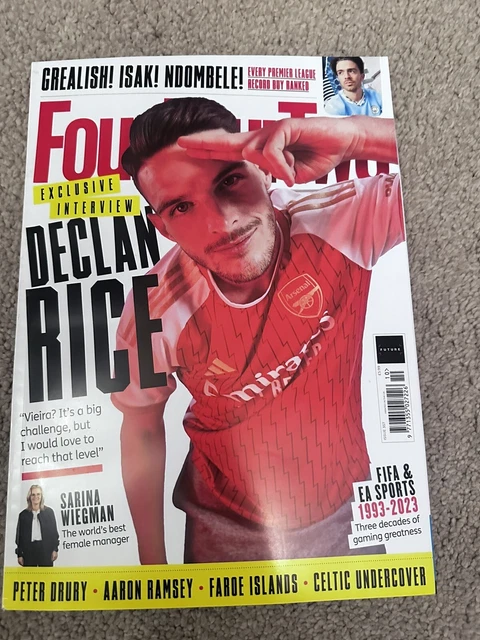 FOURFOURTWO 442 MAGAZINE Issue 357 November 2023 23 Declan Rice £23.75 ...