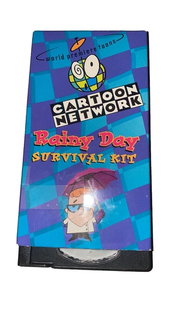 CARTOON NETWORK RAINY Day Survival Kit Promo VHS (Comcast Cable, 1995 ...