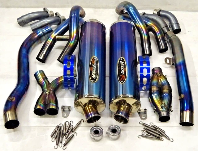 KAWASAKI ZX14 ZZR1400 Nassert-R Beet Full Titaniam Exhaust System Gen-1 ...