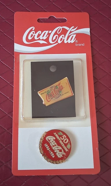 COCA COLA PINS-WORLD of Coca Cola Las Vegas Souvenir and Always Coca ...