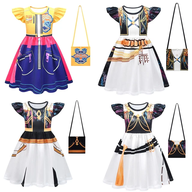 GIRLS RUMI MIRA Zoey KPop Demon Hunters Skirts Cosplay Costume Party Fancy Dress £8.99 - PicClick UK