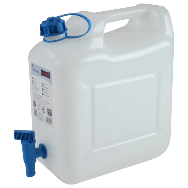 WASSERKANISTER ECO 10 Liter mit Hahn Camping-Kanister Wassertank Made ...