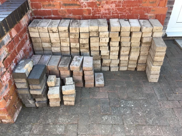 USED BLOCK PAVING bricks £19.00 - PicClick UK