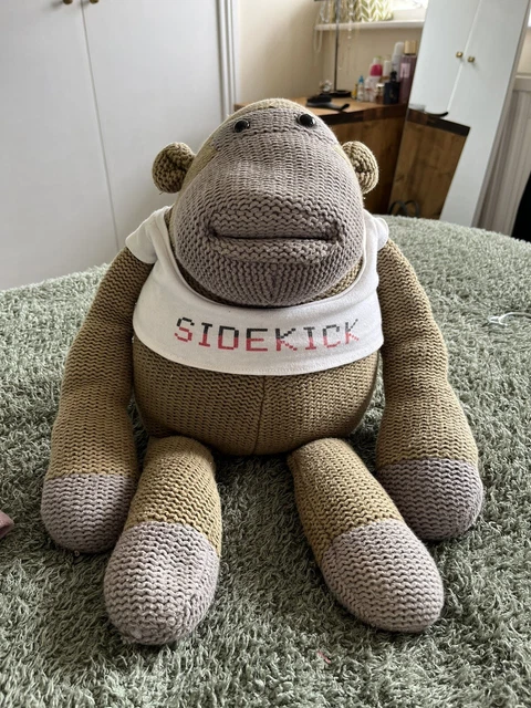 PG TIPS SIDEKICK Monkey Tea Large 20" ITV Digital Chimp Soft Toy 2002 £ ...