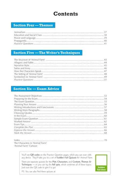 ANIMAL FARM GCSE Revision Bundle for 2024 Exams - with Answers - CGP ...