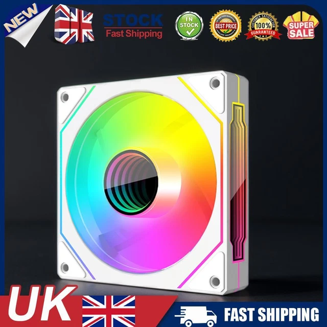 ~ 12CM ARGB 5V 3Pin 4 Pin PWM Computer Chassis Fan Reusable CPU Case ...