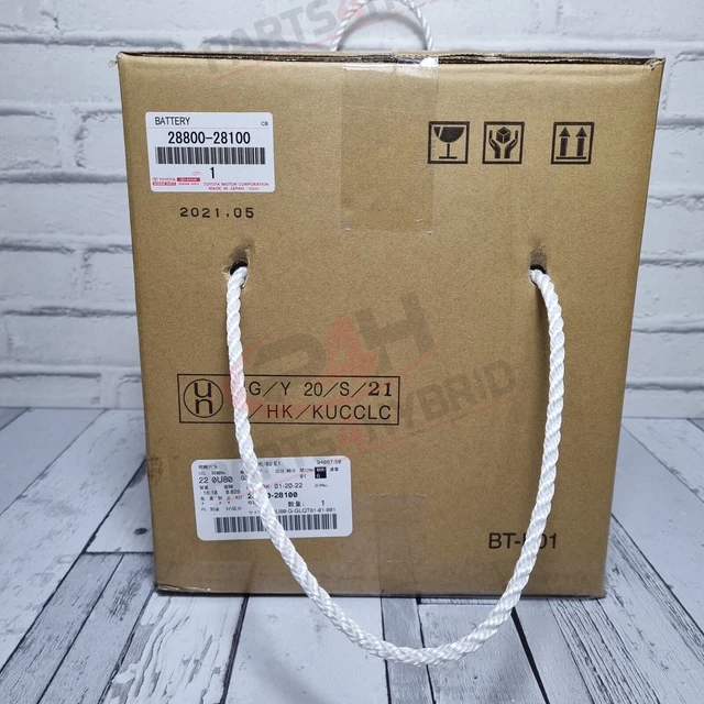 GENUINE TOYOTA RAV4 Hybrid 12V Battery Panasonic 12V S55D23R 51AH 28800 ...