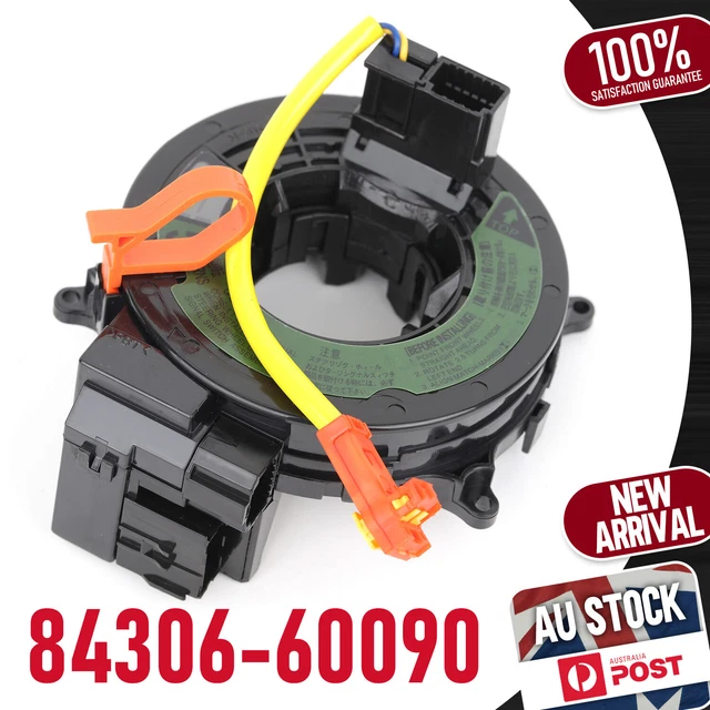 CLOCK SPRING REPLACEMENT 84306-60090 Fit Toyota Landcruiser HDJ100 ...