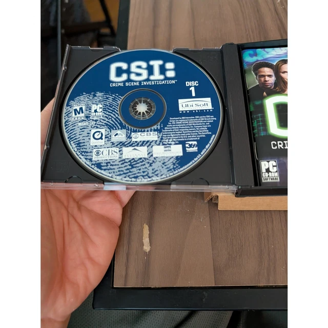 CSI: CRIME SCENE Investigation PC Game 🕵️ Case & Disc $15.03 - PicClick CA