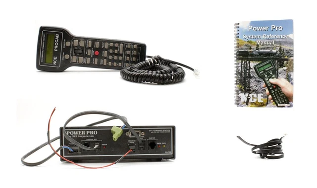 NCE 'MULTI' GAUGE Pro Cab Handset & Power Pro Unit Dcc Controller £275. ...