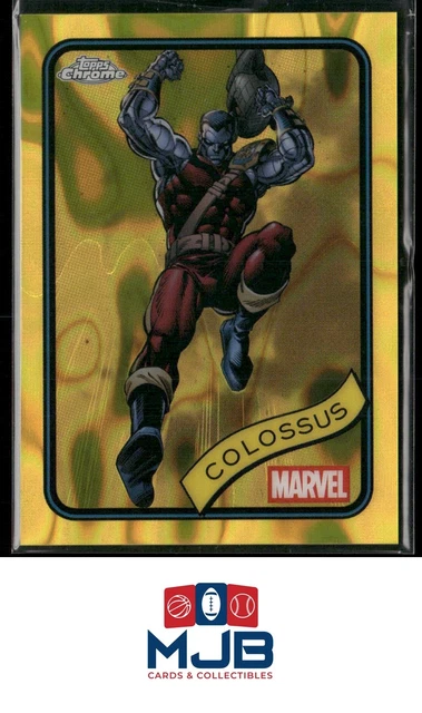 2025 TOPPS CHROME Marvel Colossus Yellow Lava #93 $9.79 - PicClick CA