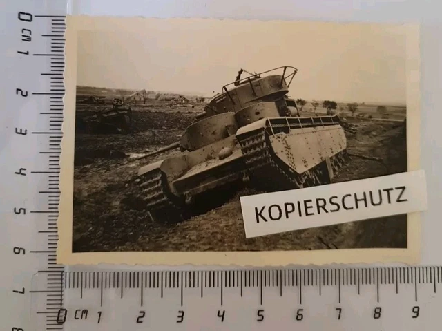 ORIGINAL FOTO PANZER Tank russischer schwerer Panzer T35 EUR 10,50 ...