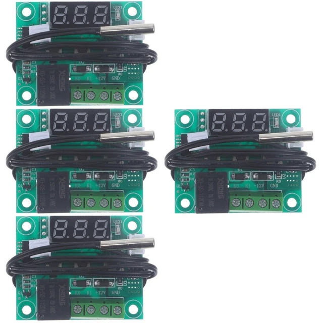 4 THERMOSTAT MODULE Temperature Control High Precision £11.75 - PicClick UK