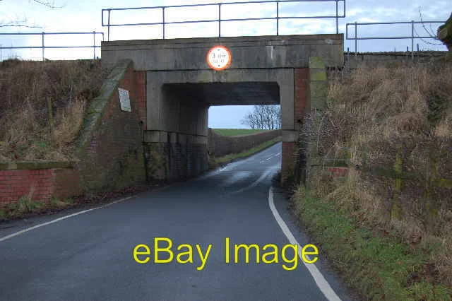 PHOTO 6X4 RAILWAY Bridge Poulton-Le-Fylde Railway Bridge between ...
