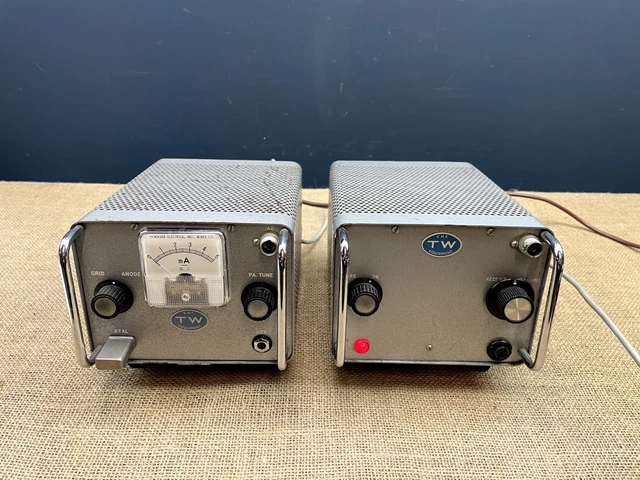 VINTAGE V.H.F TW Topbander Transmitter - Radio Equipment Collectible £85.00 - PicClick UK