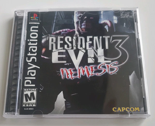 RESIDENT EVIL 3: Nemesis (PlayStation 1, 1999) Black Label Complete CIB ...