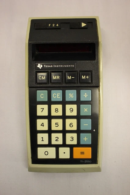 TEXAS INSTRUMENTS TI-2550 Calculatrice Scientifique Vintage Pour Pièces ...