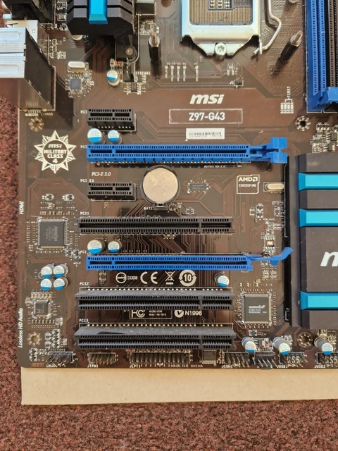 MSI Z97-G43 MS-7816 Intel Z97 ATX Mainboard Sockel 1150 (#10295) £39.99 ...