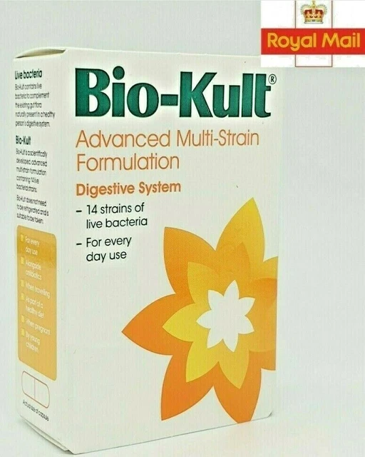 BIOKULT BIO-KULT ADVANCED Probiotic Multi-Strain Formula 30, 60, 120 ...