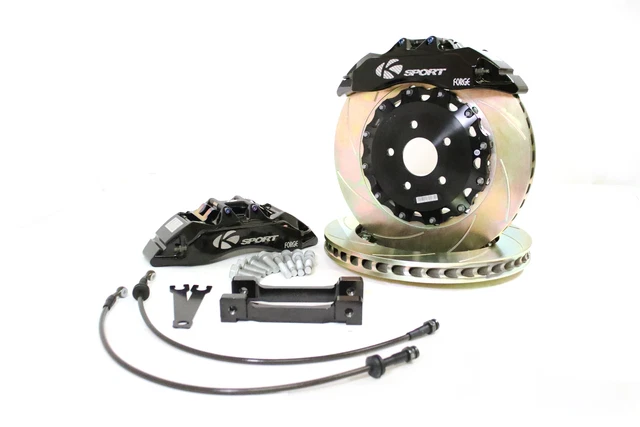 K-SPORT 8 POT 330x32mm FRONT Big Brake Kit for Nissan 300ZX Z32 NI12 ...