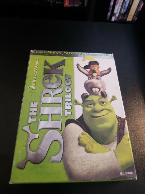 SHREK TRILOGY SHREK / Shrek 2 / Shrek la troisième édition plein écran ...