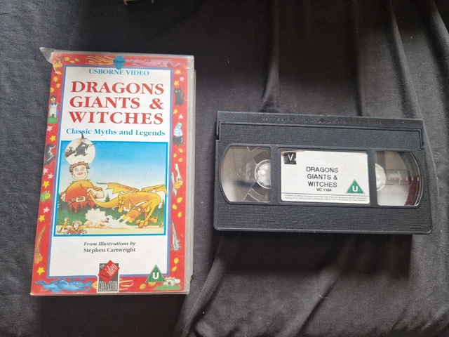 DRAGONS GIANTS & WITCHES Vintage VHS Tape £9.99 - PicClick UK
