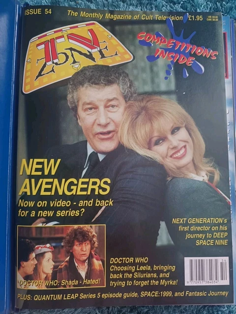 TV ZONE MAGAZINE - 1990s - A1 Mint Condition - Issues 54-65 Plus 6 ...
