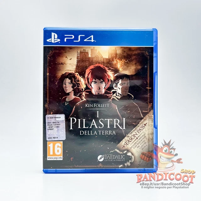 KEN FOLLETT - I Pilastri della Terra 🏰 Sony PlayStation 4 PS4 🇮🇹 ITA PAL EUR 14,90 - PicClick IT