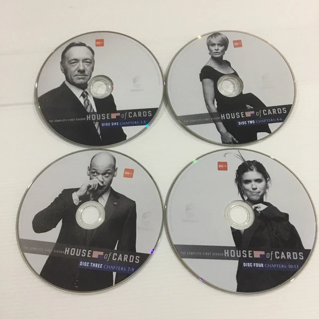 HOUSE OF CARDS : Season 1 2 3 4 (DVD, Region 4) $15.00 - PicClick AU