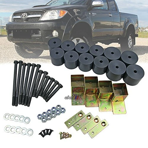 50MM 2& INCH Body Lift Kit Raising Blocks For Toyota Hilux VIGO 05-14 ...