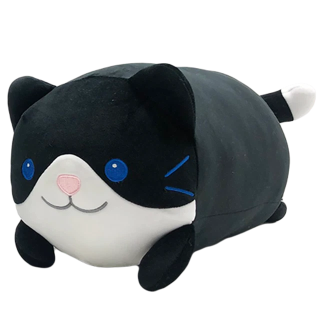 KENJI YABU PLUSH Rollo Cat Plushie Black Cuddly Kids Soft Toy Teddy £17 ...