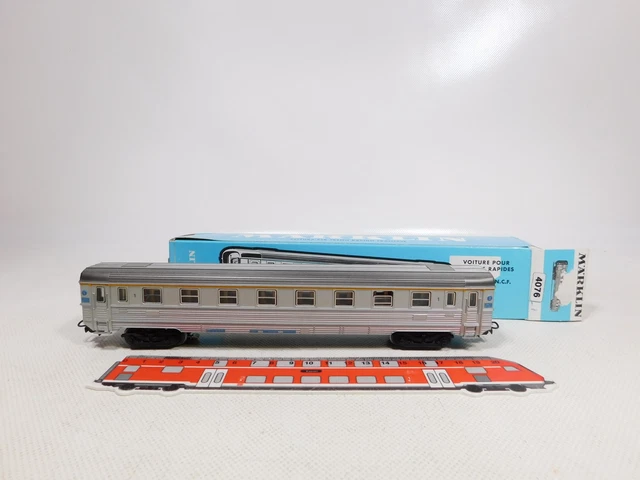 EE432-0,5 #MÄRKLIN H0 AC 4076 Passenger Car A8 Myfi SNCF Light Very ...