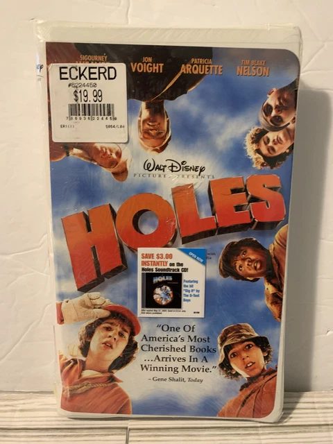 VINTAGE HOLES VHS Walt Disney Sealed Family Adventure Movie New Buena ...