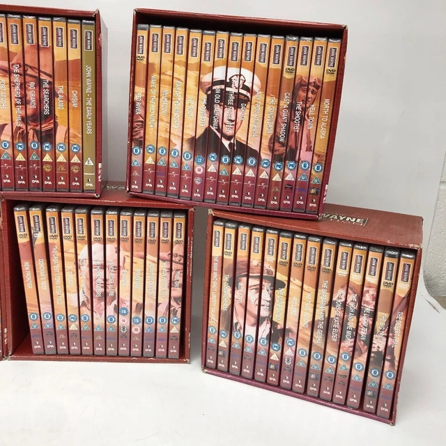 THE CLASSIC JOHN Wayne Collection DVD Magazine Bundle De Agostini ...