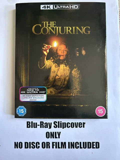 THE CONJURING 4K Blu-ray Slipcover ONLY (NO MOVIE INCLUDED) £4.20 ...