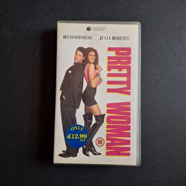 PRETTY WOMAN (VHS, 1990) Touchstone Home Video Julia Roberts, Richard ...