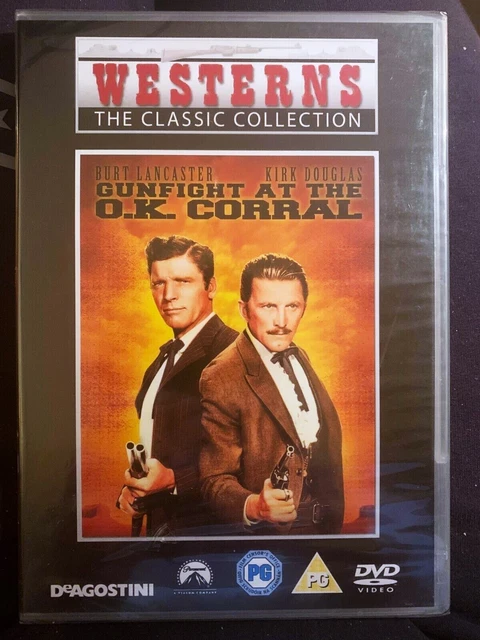 GUNFIGHT AT THE OK Corral DVD Burt Lancaster1957film Westerns Classic ...