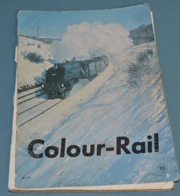 COLOUR-RAIL 35MM RAILWAY Slide Catalogue No 10 - Steam Diesel Loco ...