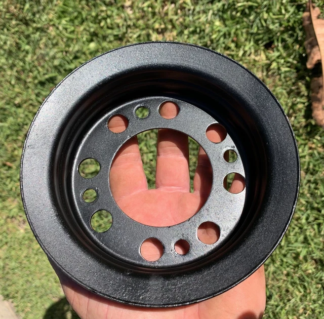 HOLDEN HQ HJ Hx Hz Wb V8 Single Row Crank Pulley 253 308 Gts Monaro ...