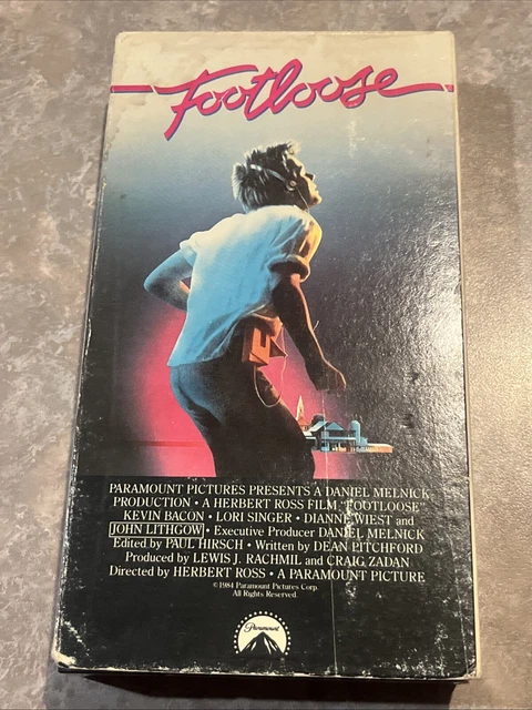 FOOTLOOSE (VHS 1989) Kevin Bacon Lori Singer ***TESTED*** £4.09 ...