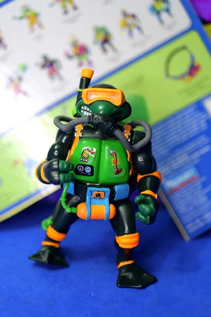 NAVY SEAL MIKE Teenage Mutant Ninja Turtles TMNT 1992 Militaire EUR 36 ...