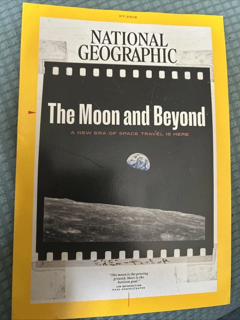 NATIONAL GEOGRAPHIC MAGAZINE: Moon, Space Travel, Female Astronauts ...