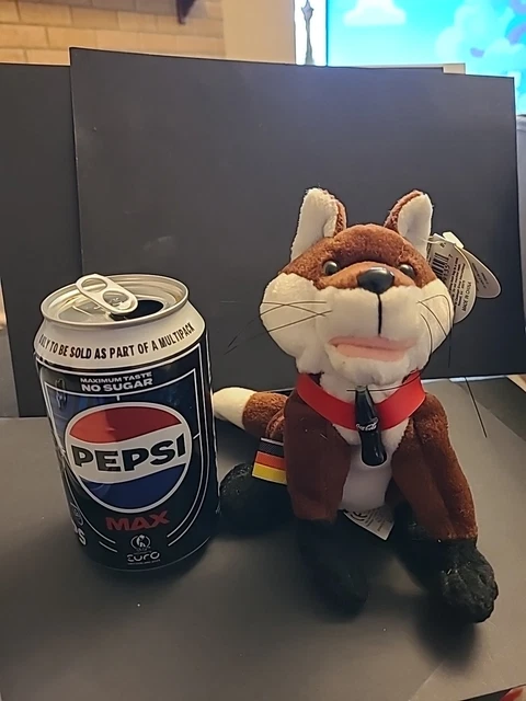 FANNIE THE FOX Germany, Coca-Cola International Collection (1989) Plush ...